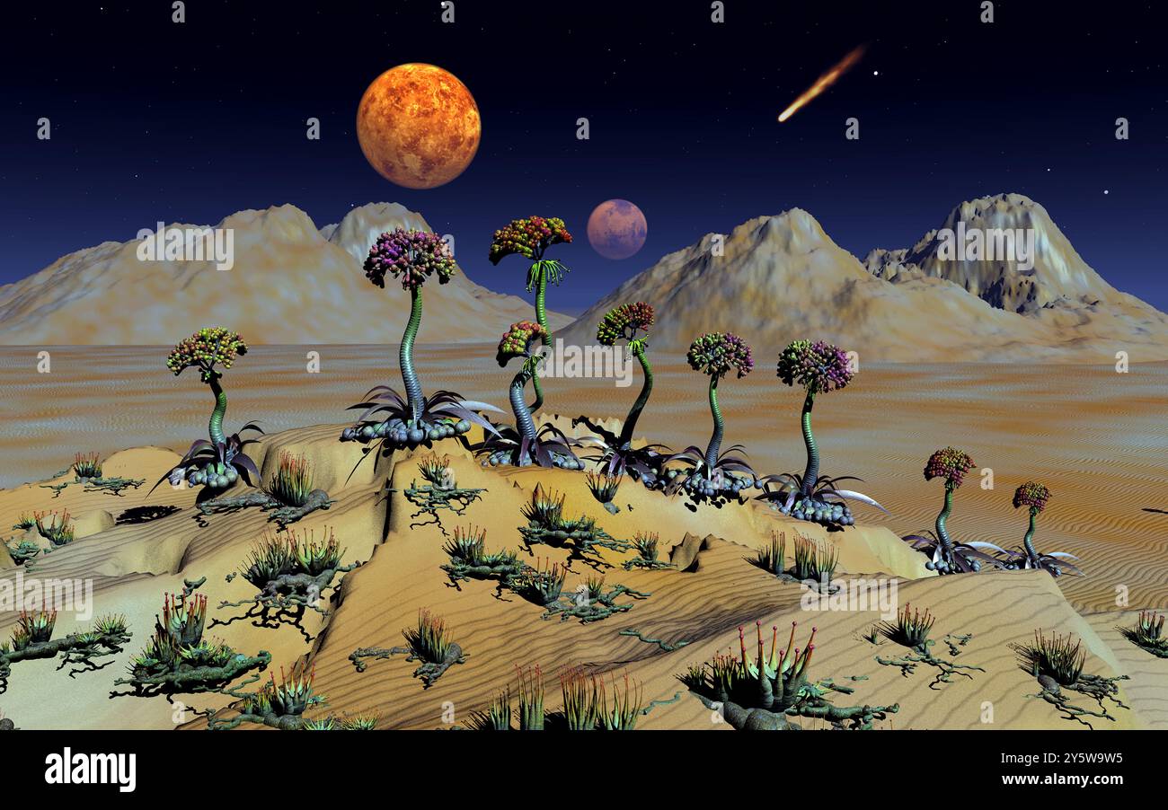 Planetary landscape hi-res stock photography and images - Alamy