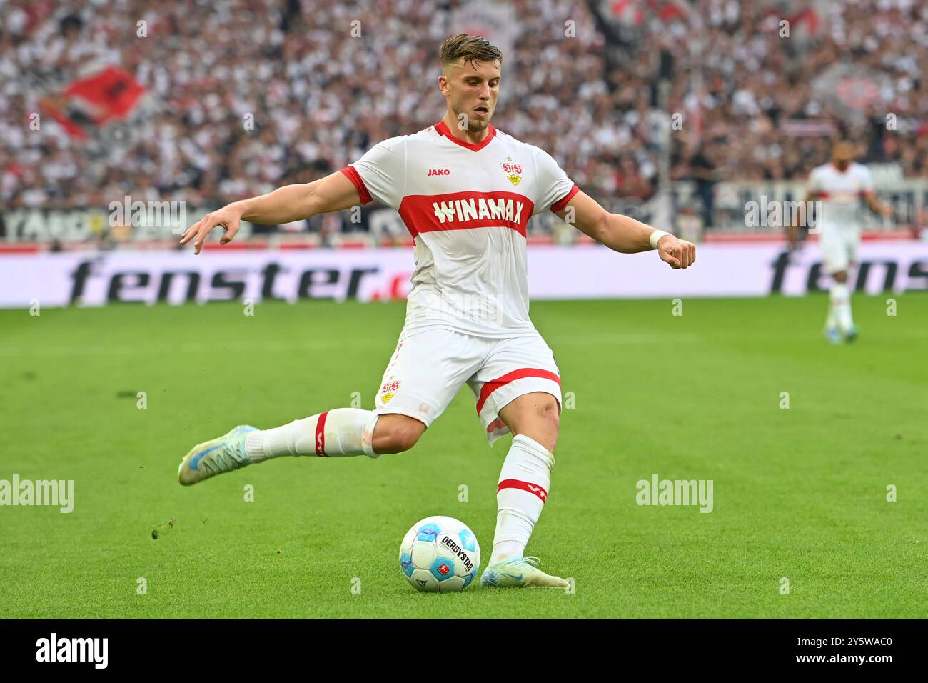 Stuttgart, Deutschland. 22nd Sep, 2024. Ermedin DEMIROVIC (VFB ...