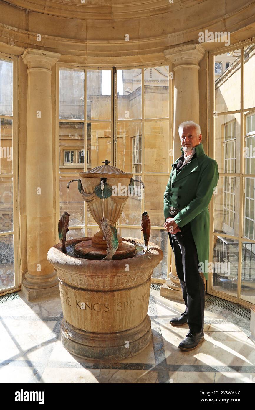 King's Spring, Pump Room, Jane Austen Festival 2024, Bath, Somerset ...