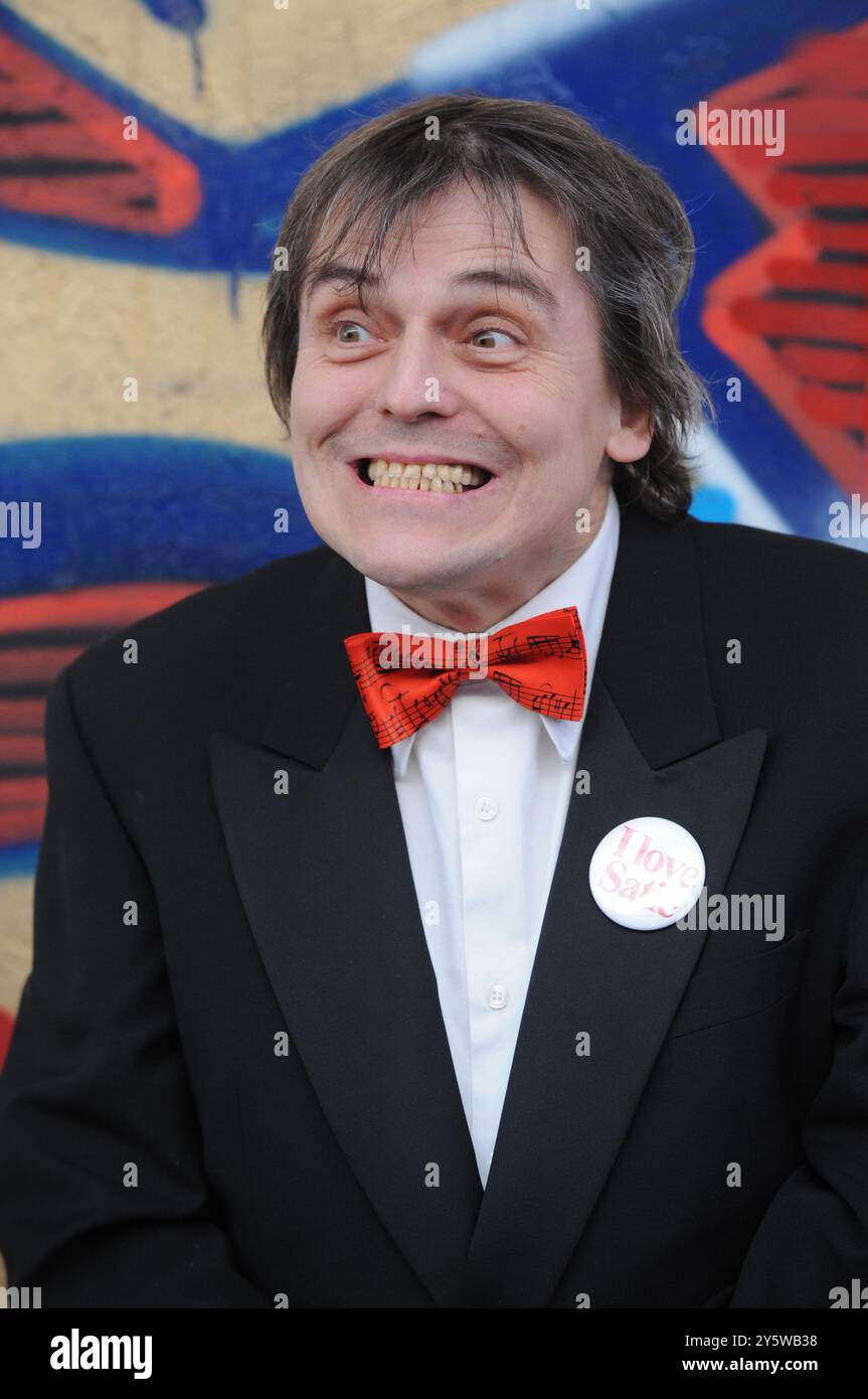 Milan Italy 10/01/2009: Roberto Antoni alias Freak Antoni singer of the ...