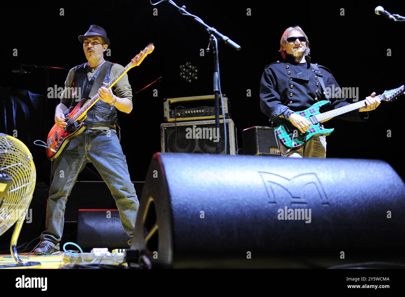 Milan Italy 08/05/2010: Luca Testoni alias Tornado guitarist and ...