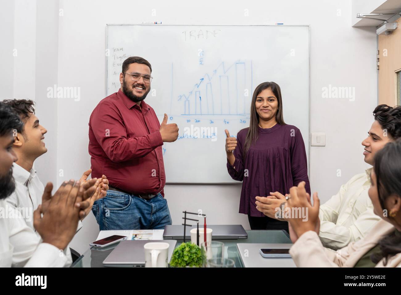 Celebrating a new job hi-res stock photography and images - Alamy