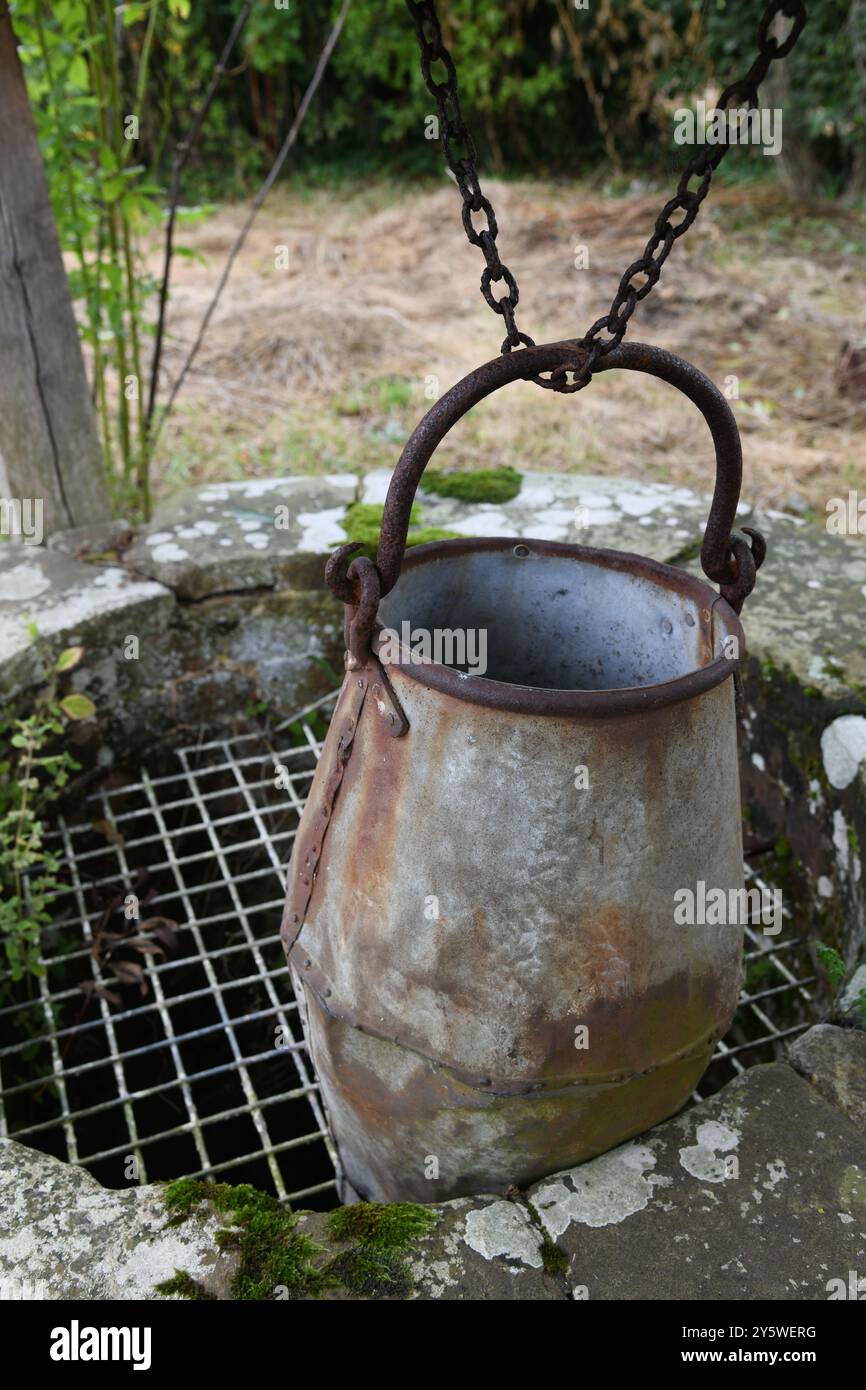 Restoring an old well hi-res stock photography and images - Alamy