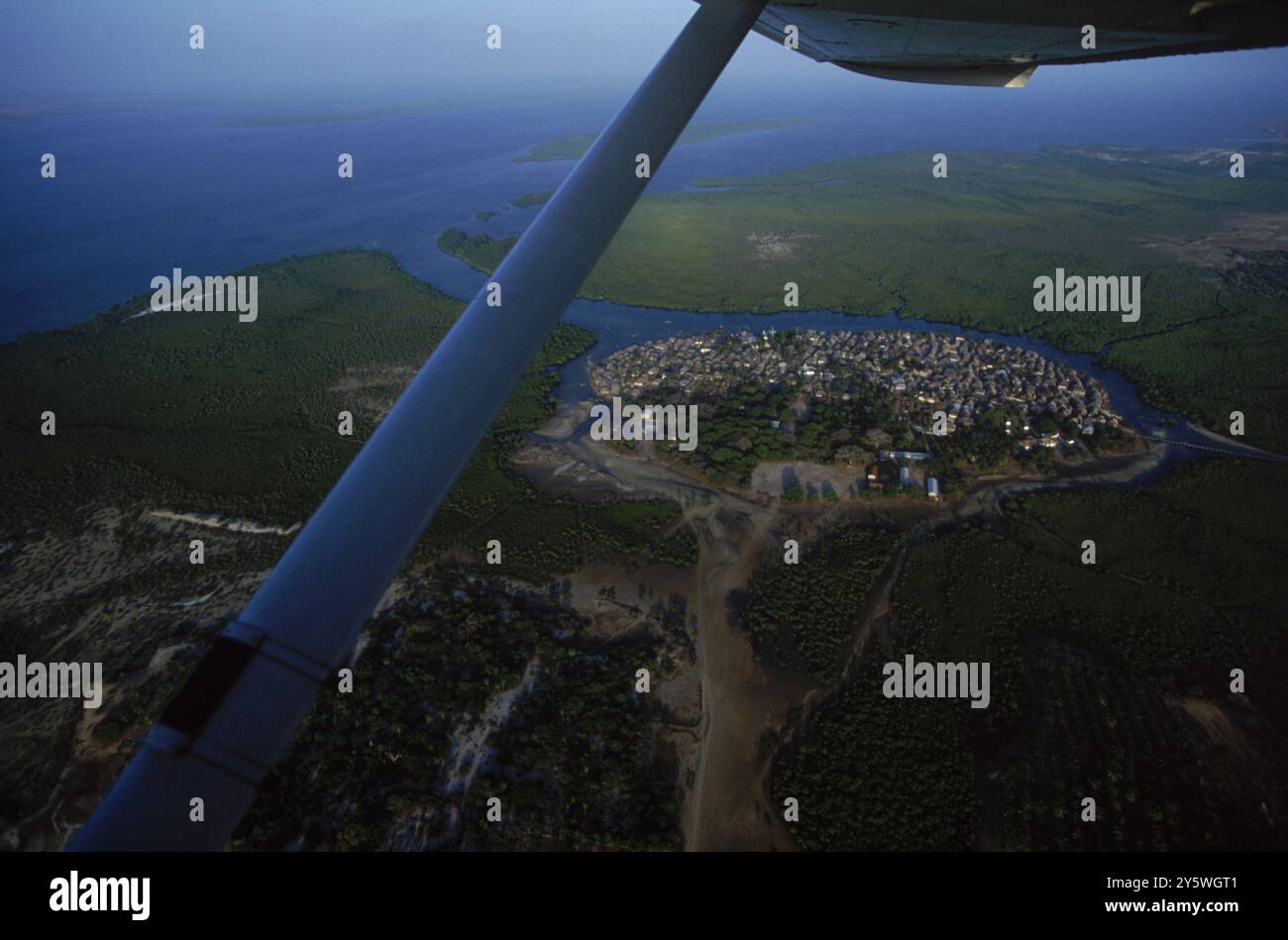 Faza island from the air Stock Photo - Alamy