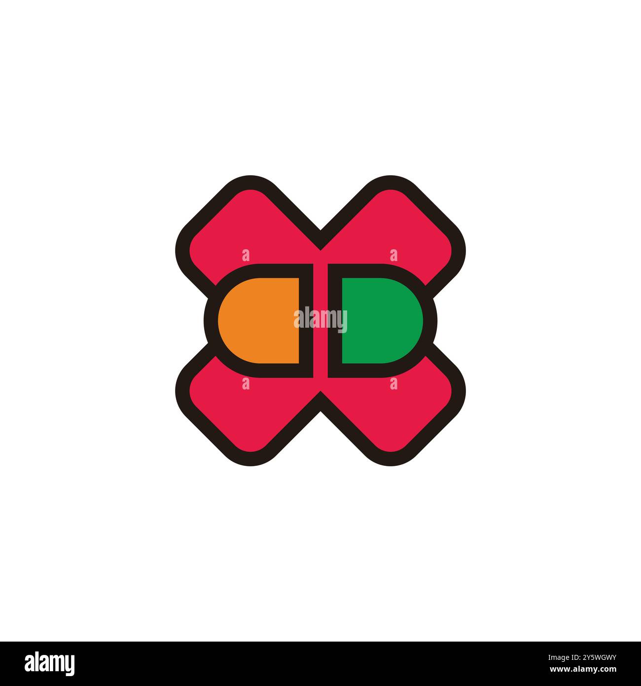 Forbid line icon outline Cut Out Stock Images & Pictures - Alamy