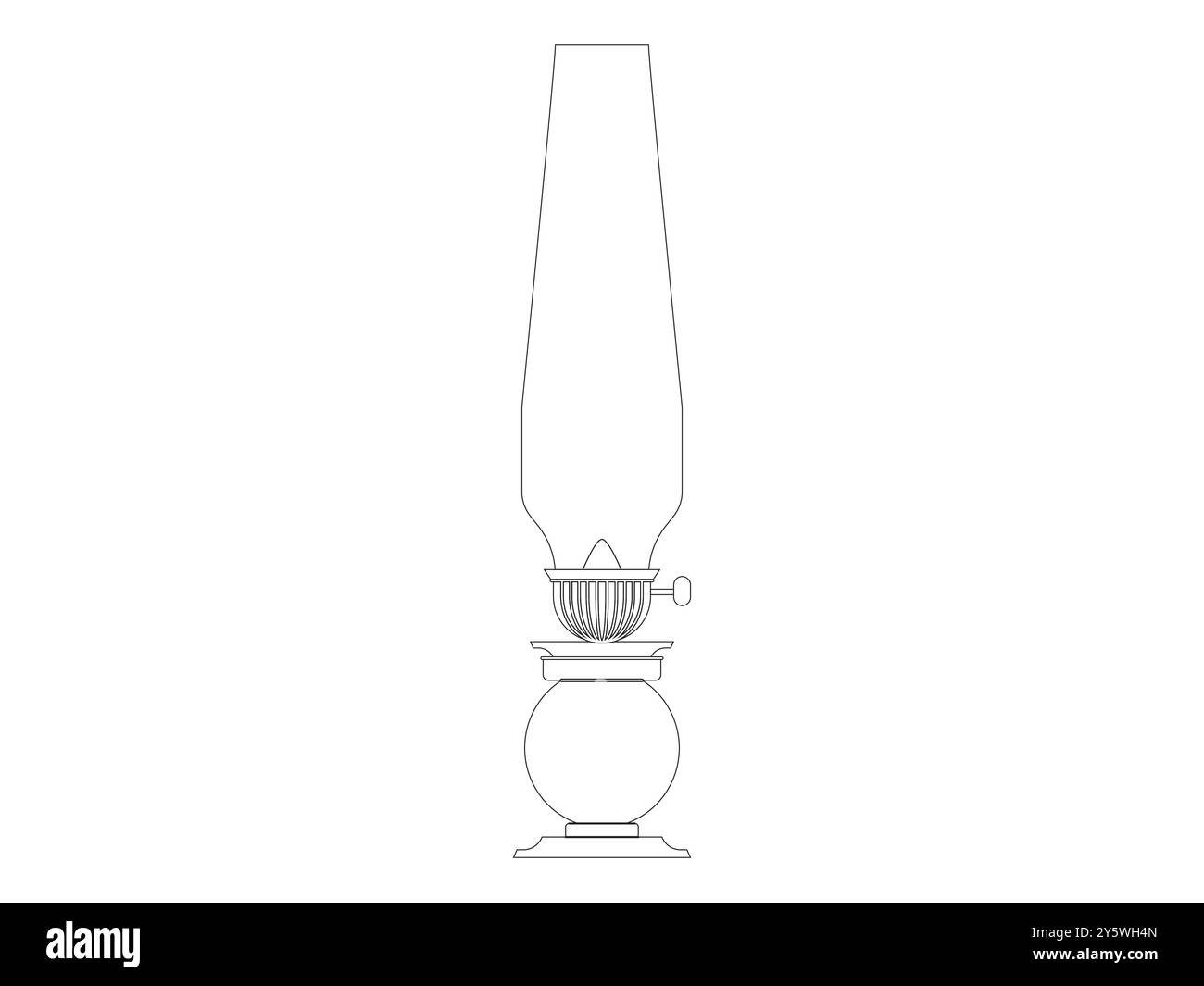 Traditional old lamp fire lantern antique unique paraffin kerosene ...