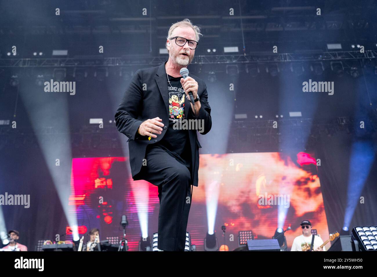 Matt Berninger of The National performs during Bourbon and Beyond music ...