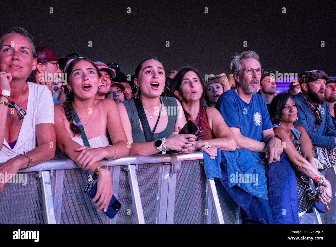 Festivalgoers are seen during Bourbon and Beyond music festival on ...
