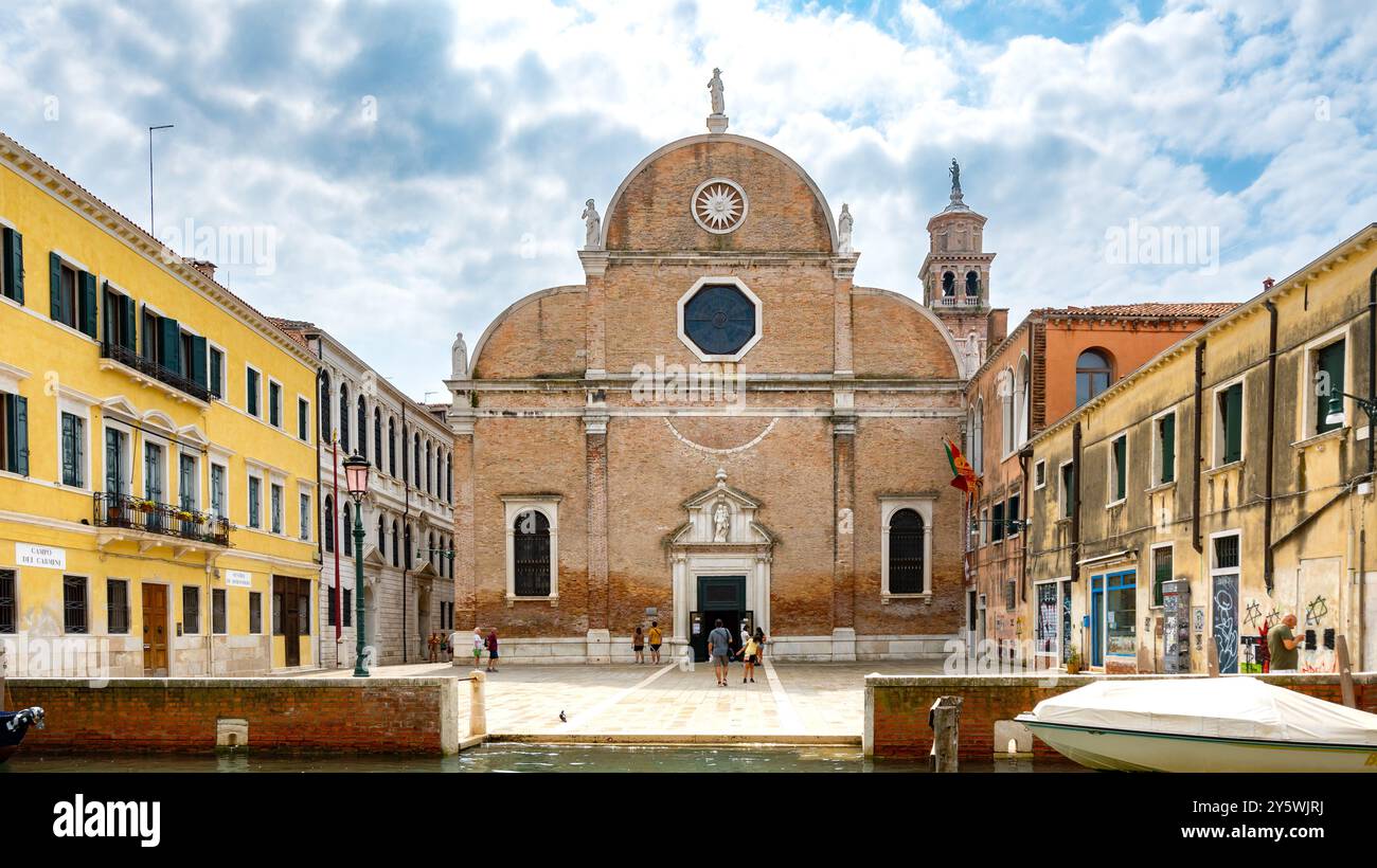Venice Italy, Chiesa di Santa Maria dei Carmini ( Chiesa di Santa Maria ...
