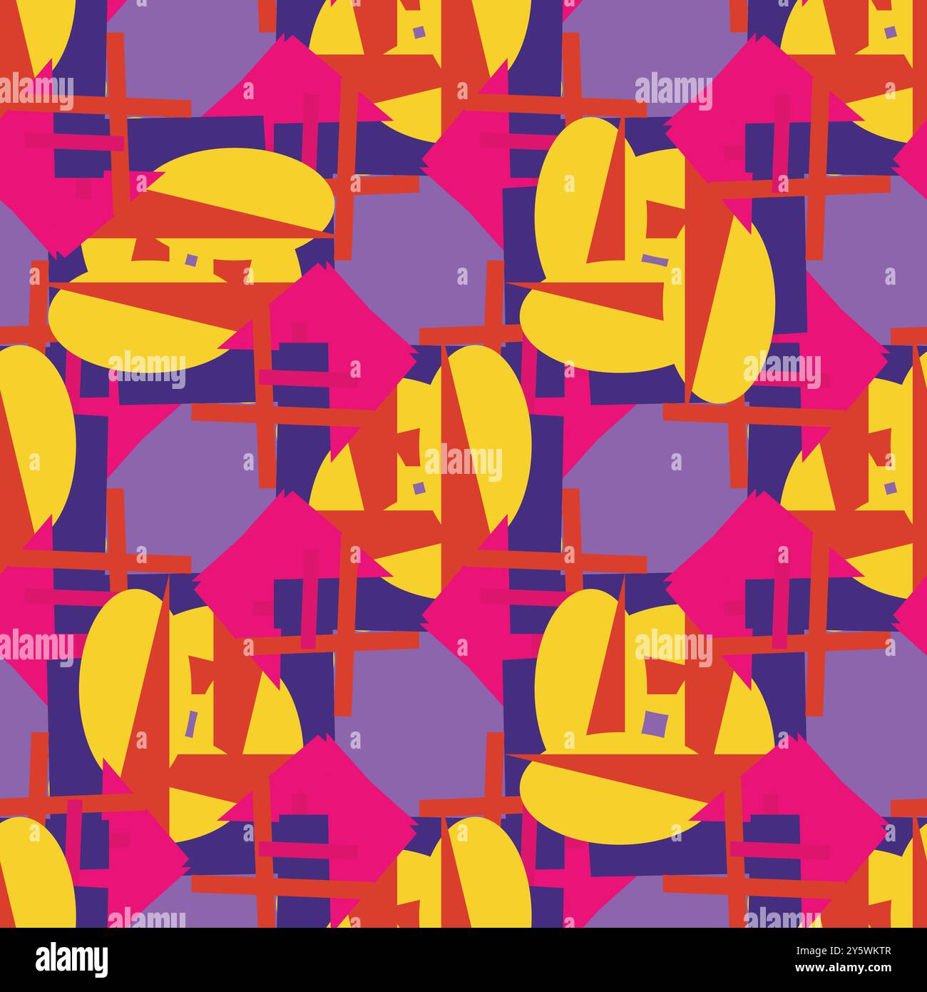 Hippie psychedelic seamless pattern. Vector nostalgic retro 60s groovy ...