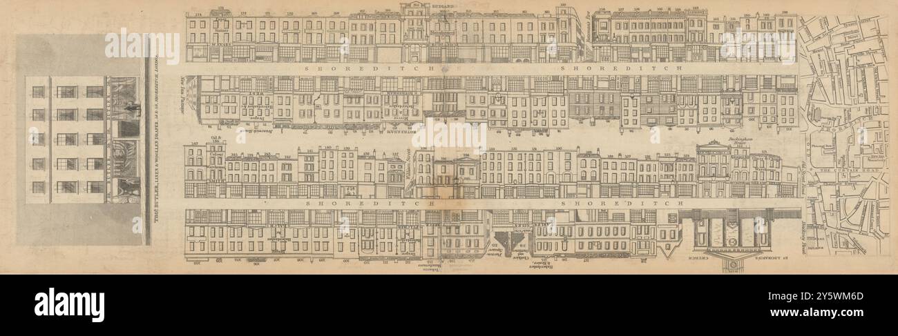 Tallis London Street View #61 Shoreditch High Street (North) 1839 old ...