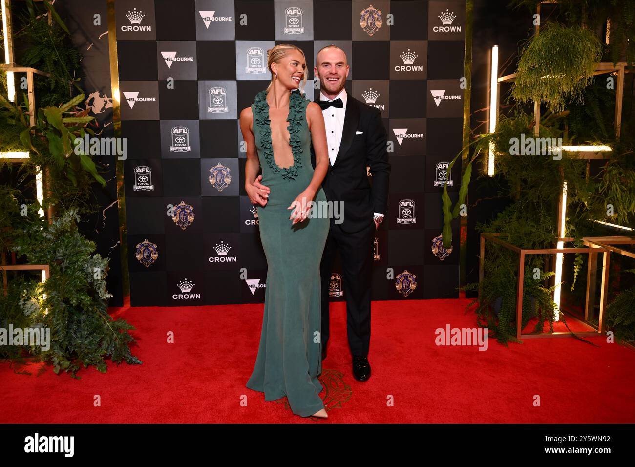 Melbourne, Australia. 23rd Sep, 2024. Tom Mitchell of Collingwood with ...