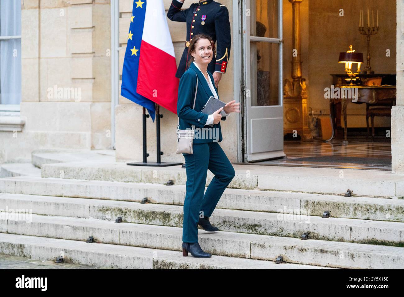 Newly-appointed French Delegate Minister for Energy, Olga Givernet ...
