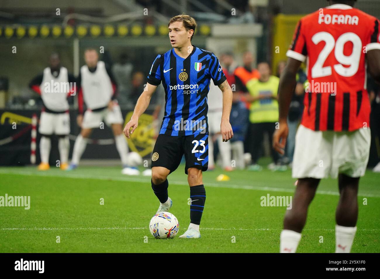 Nicolo' Barella (FC Inter) during the Italian championship Serie A ...