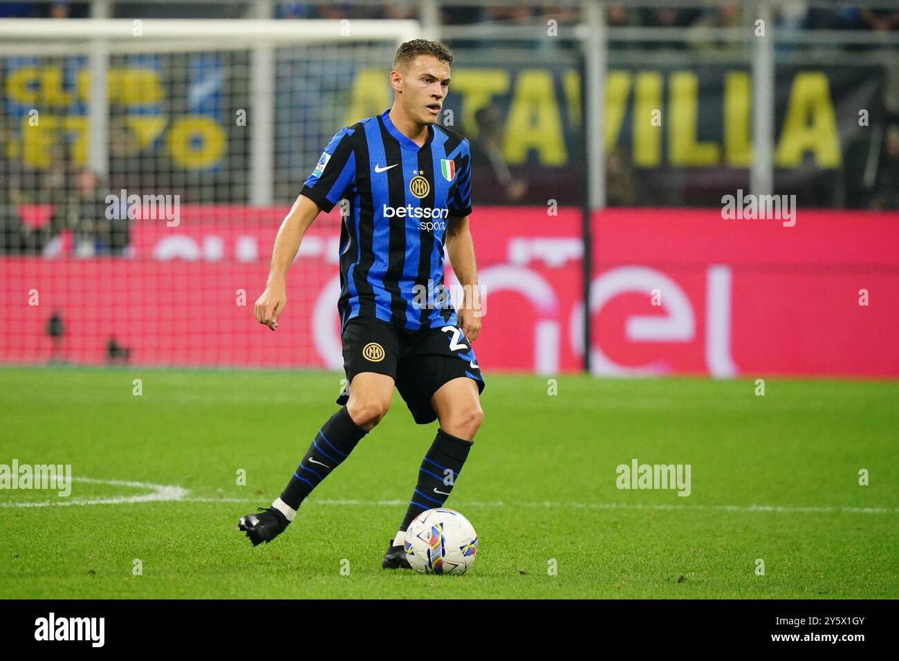 Kristjan Asllani (FC Inter) during the Italian championship Serie A ...