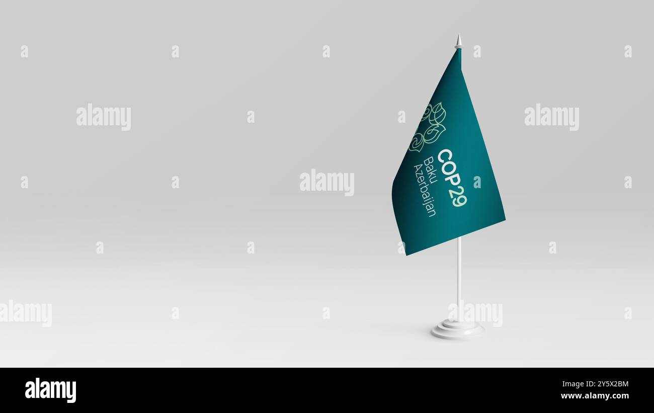 COP29 International Climate Change Event Concept. Baku, Azerbaijan. 24. ...