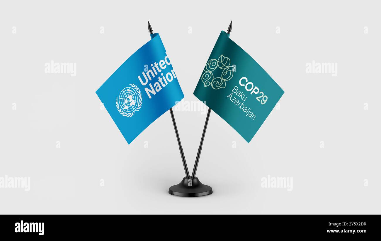 COP29 International Climate Change Event Concept. Baku, Azerbaijan. 24. ...