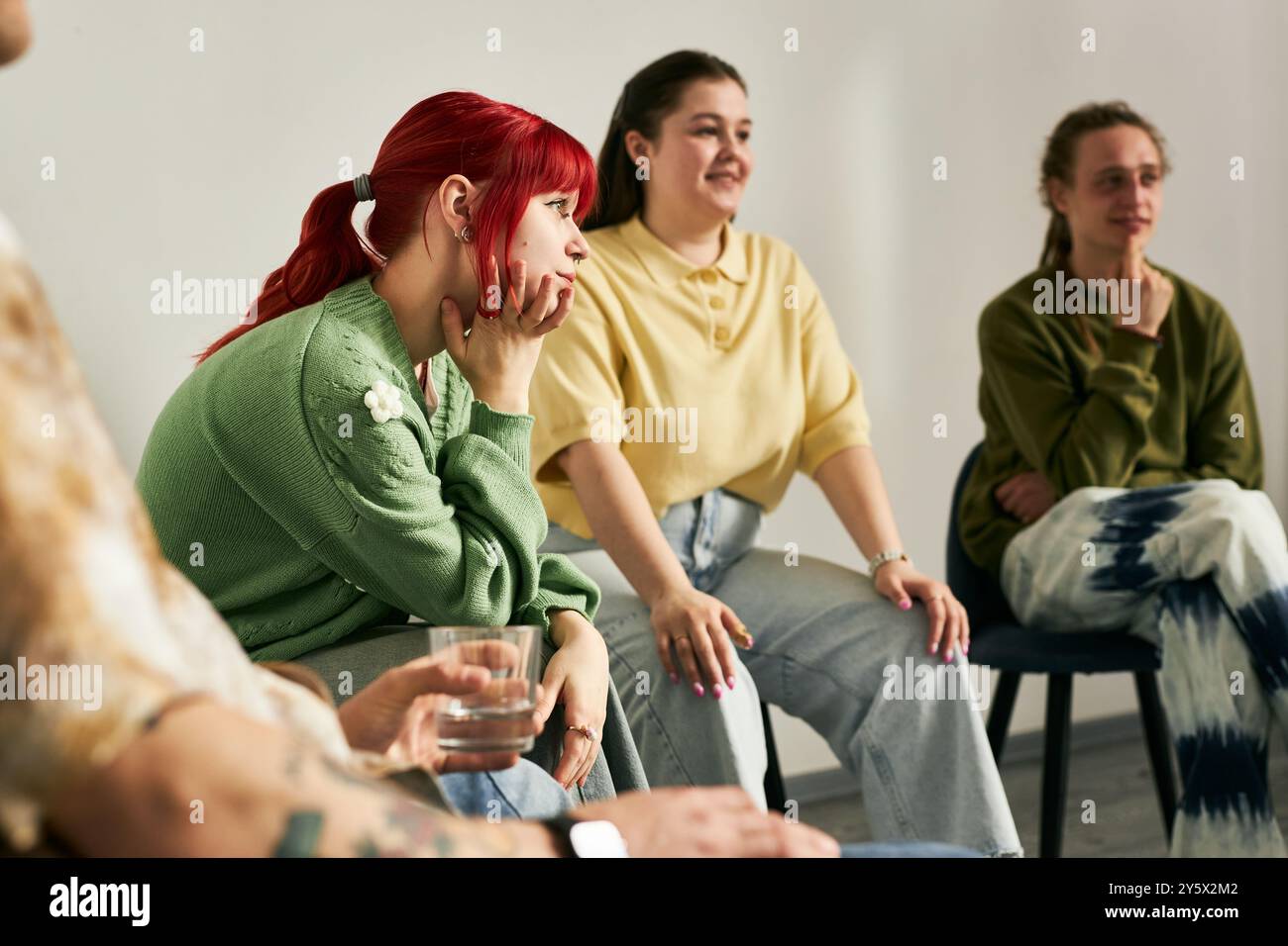 Dynamic scene showing diverse group hi-res stock photography and images ...