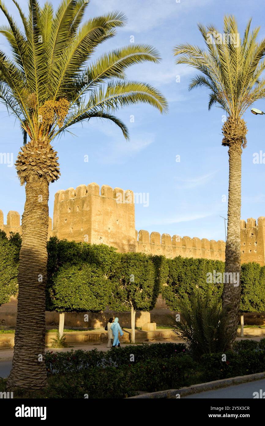 Taroudant, adobe walls. Sous Valley Anti Atlas Morocco Stock Photo - Alamy