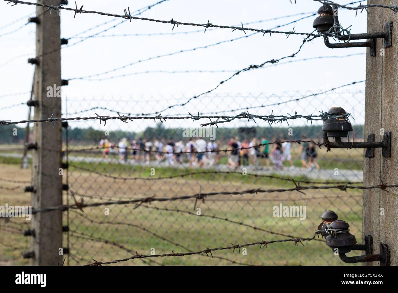 Inside auschwitz birkenau memorial hi-res stock photography and images ...