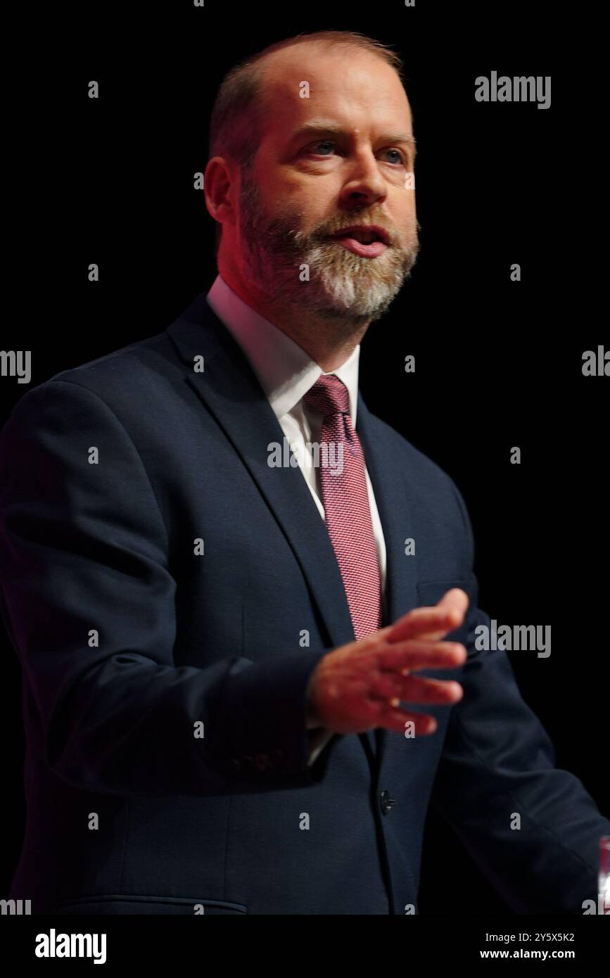 Jonathan reynolds at liverpool conference 2024 hi-res stock photography ...