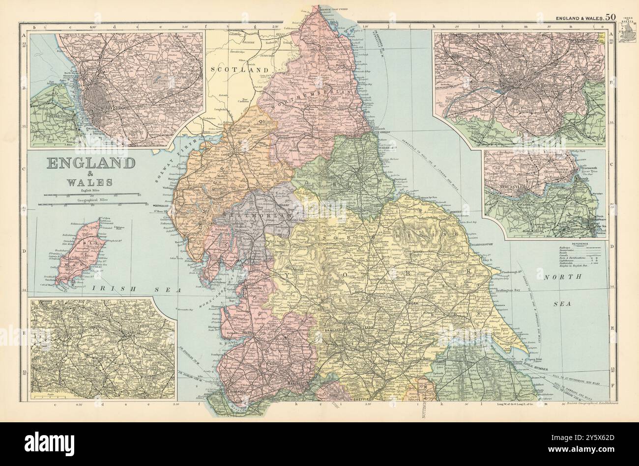 NORTHERN ENGLAND Liverpool Leeds Manchester Newcastle environs. BACON ...