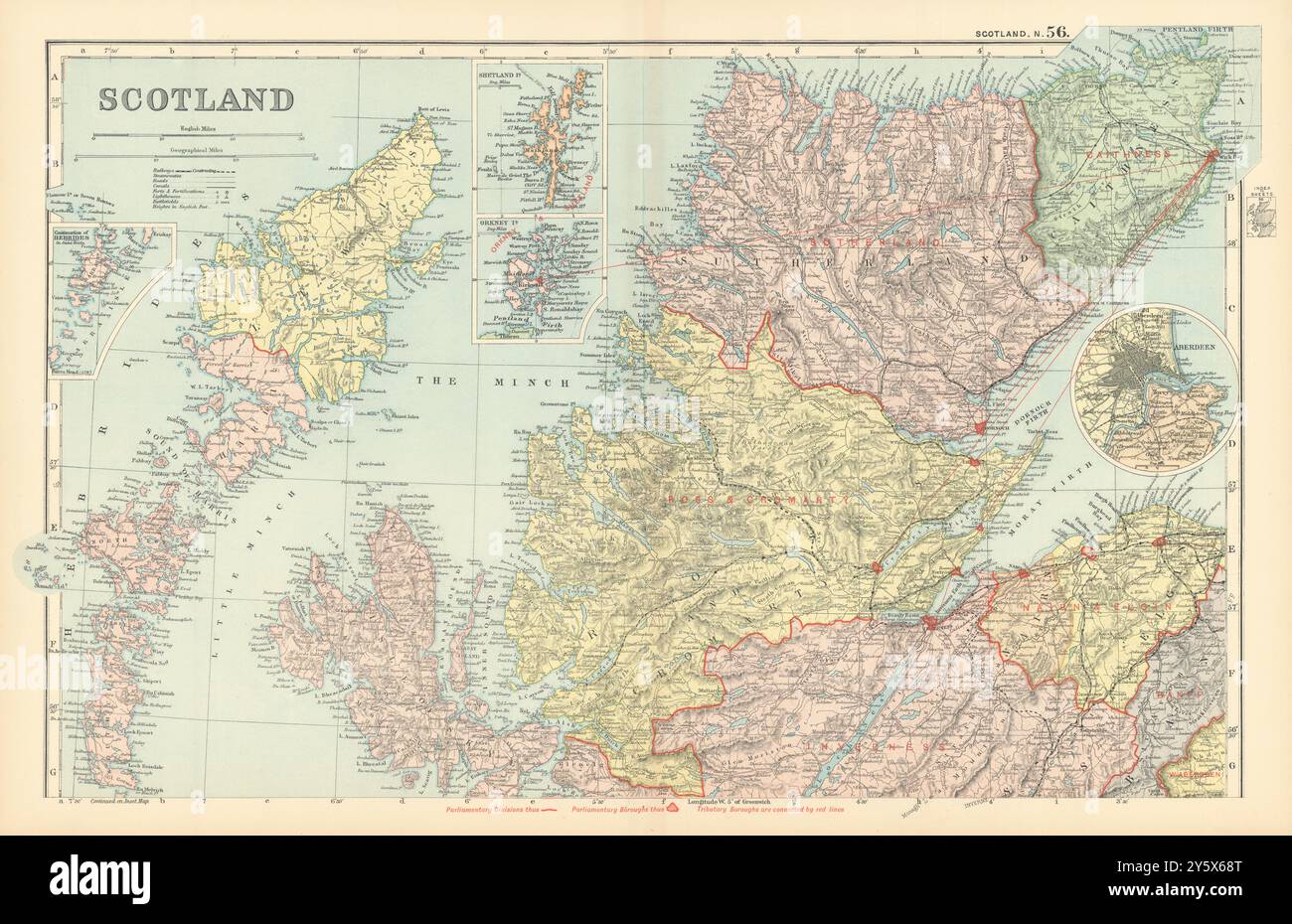 SCOTLAND HIGHLANDS & ISLANDS. Parliamentary divisions/boroughs. BACON ...