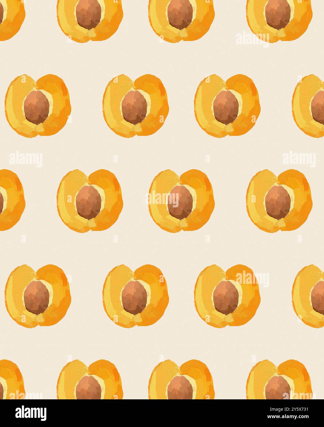 Stylized apricots hi-res stock photography and images - Alamy