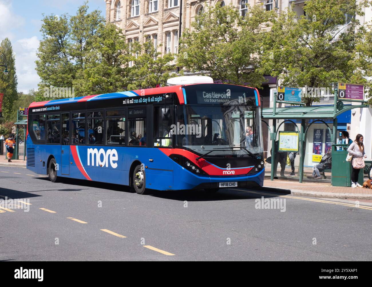 Bournemouth bus hi-res stock photography and images - Alamy