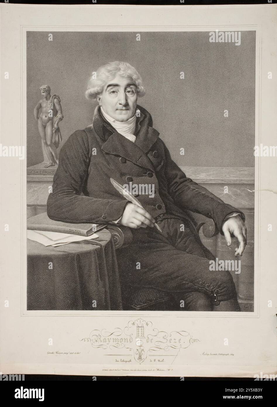 Hyacinthe Louis Victor Jean Baptiste Aubry-Lecomte (Author of the ...