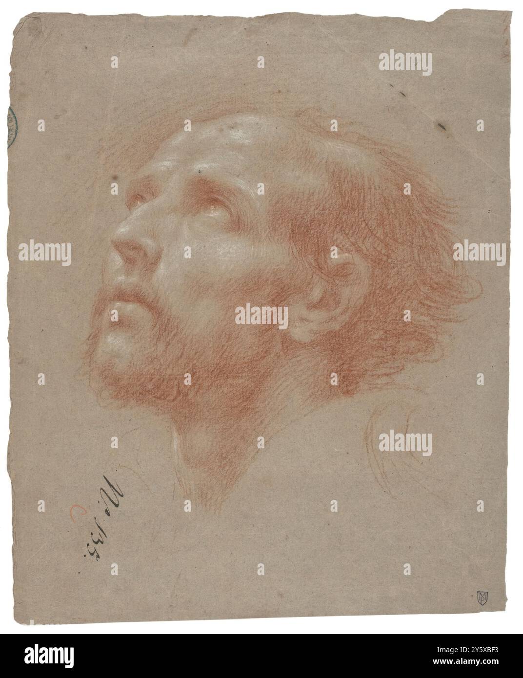 Francisco Bayeu / 'Study of the Head for the Figure of Saint Ignatius of Loyola'. 1784 - 1788 ...