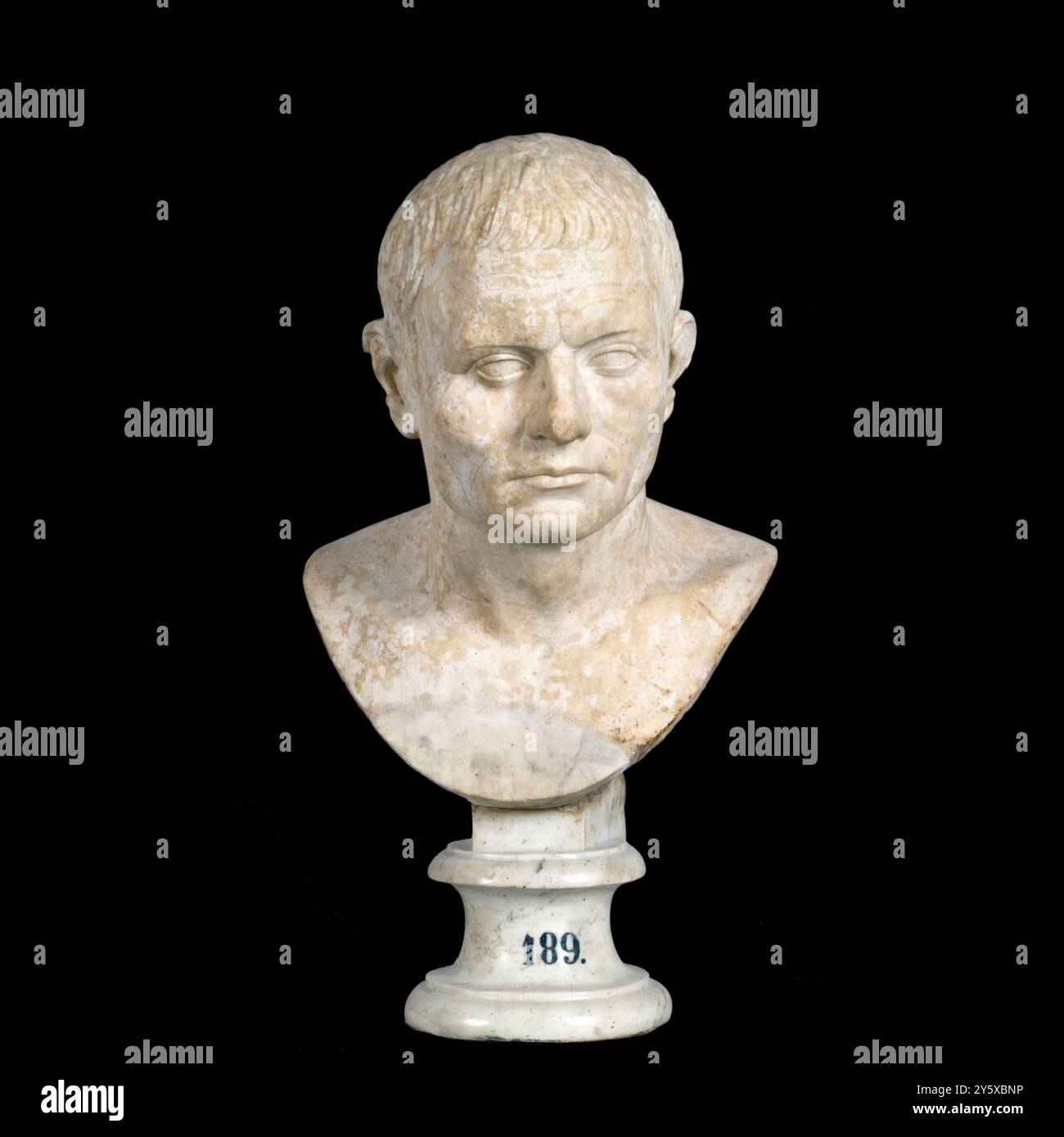 Roman Sculptor / 'Roman Man'. I century. Carrara marble. Museum: Museo ...