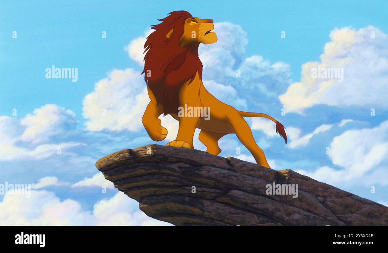 THE LION KING (1994), directed by ROB MINKOFF and ROGER ALLERS. Credit ...