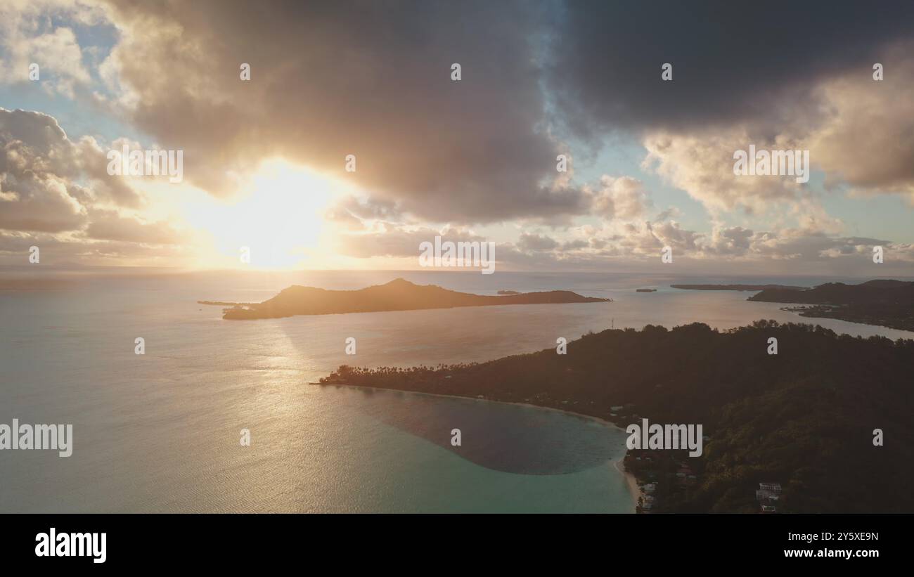 Aerial view stunning bora hi-res stock photography and images - Alamy