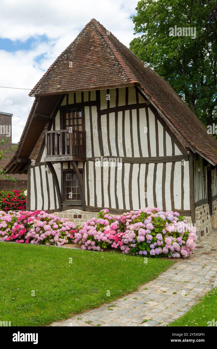 Parc Mondory the wine cellar a half timbered traditional normandy house ...