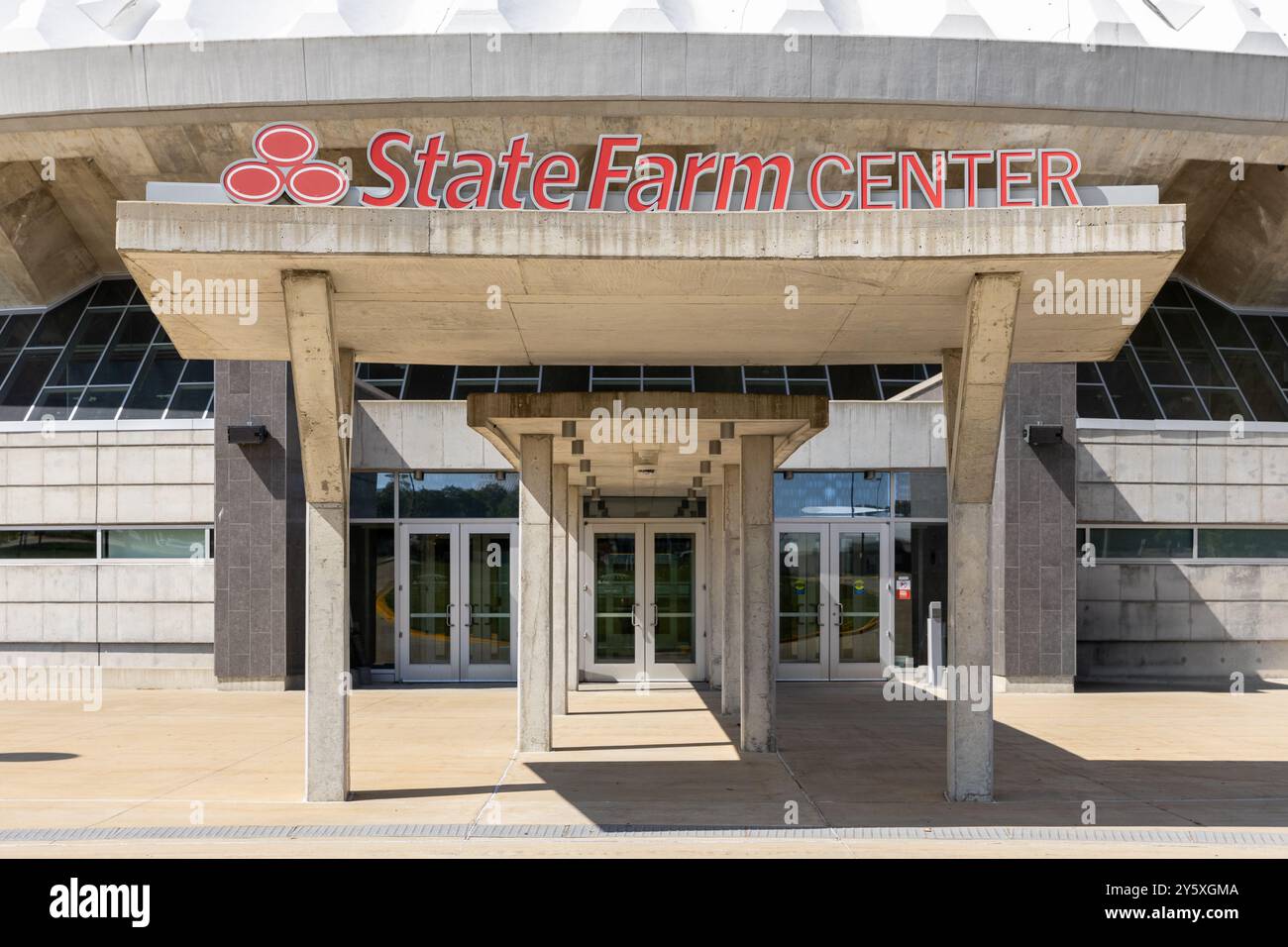 State Farm Center is an arena at the University of Illinois hosting the ...