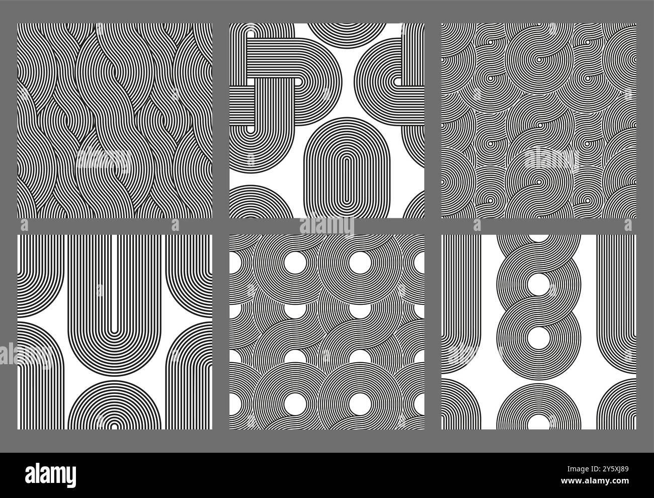 Arches and loops Stock Vector Images - Alamy