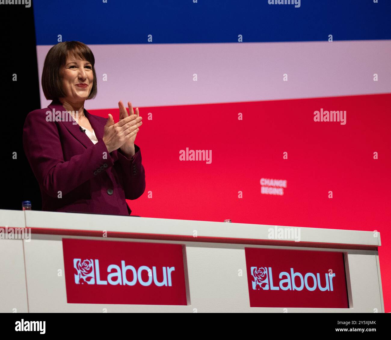Liverpool, UK. 23rd Sep, 2024. Rachel Reeves Chancellor, member of ...