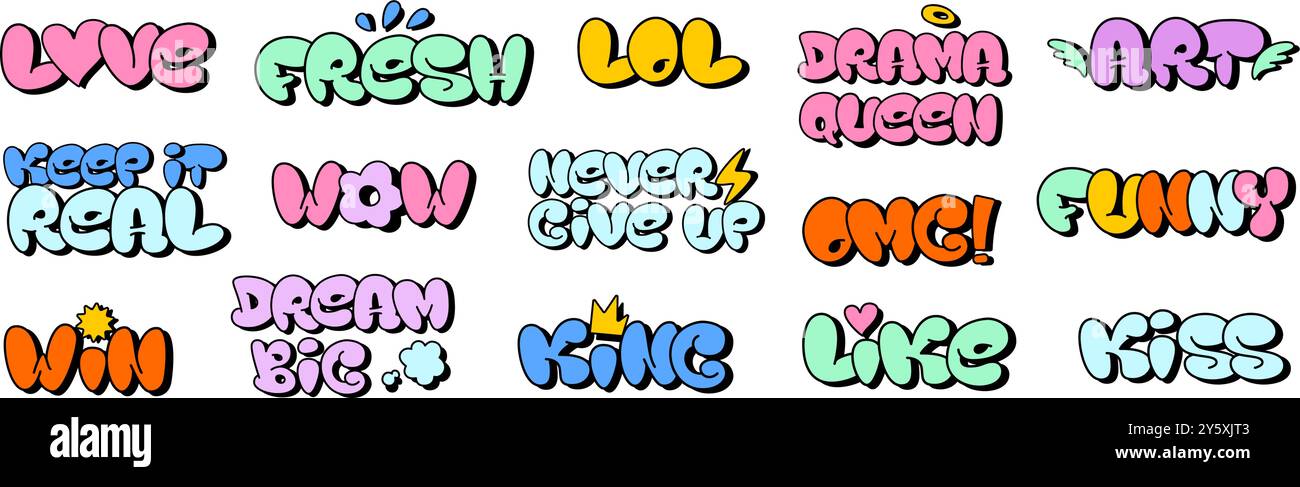 Queen of graffiti Cut Out Stock Images & Pictures - Alamy