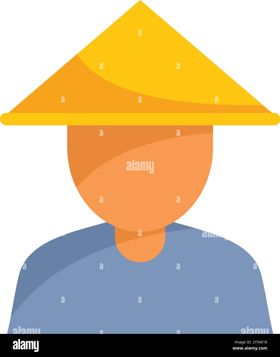 Wearing a traditional vietnamese conical hat Cut Out Stock Images ...