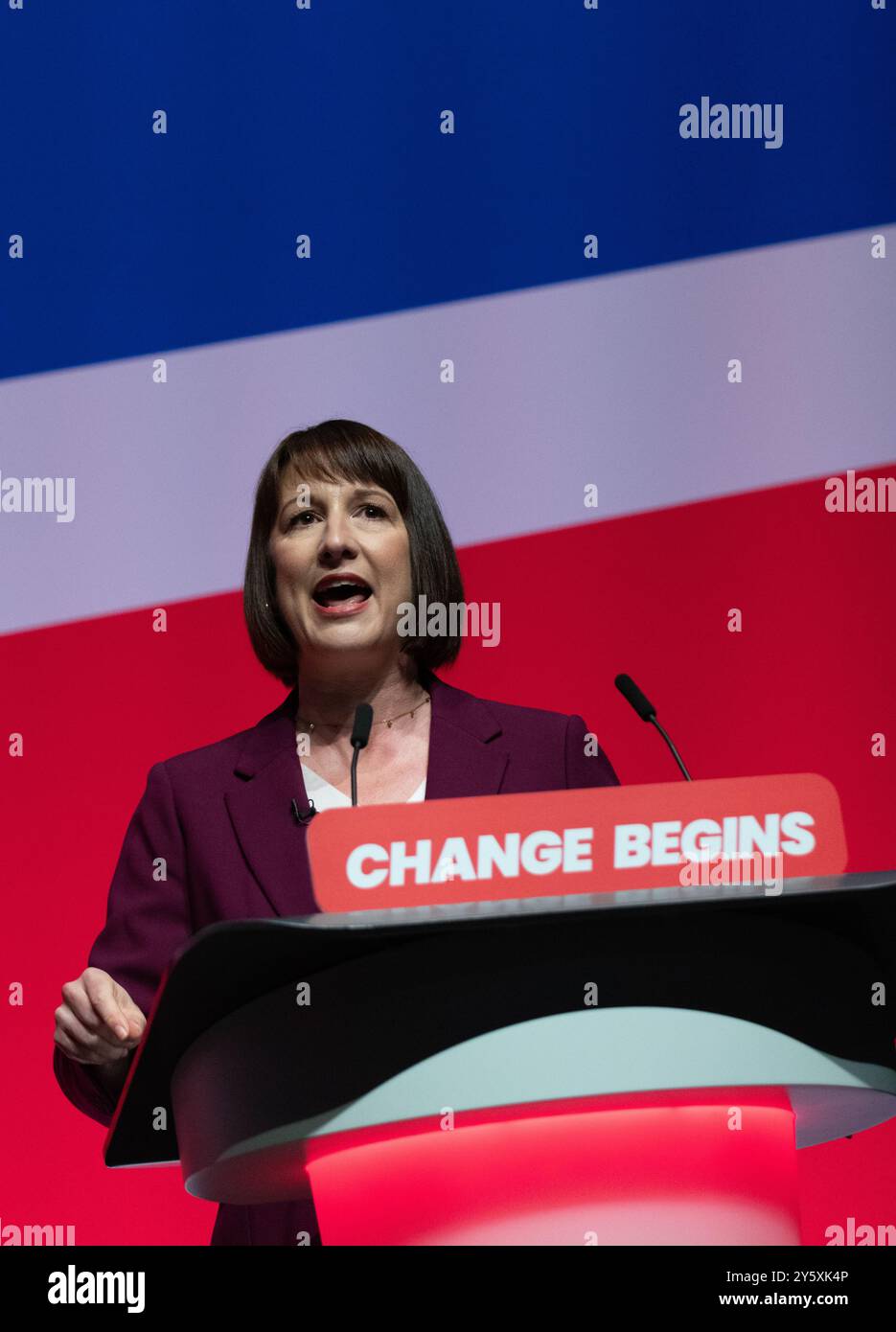 Liverpool, UK. 23rd Sep, 2024. Rachel Reeves Chancellor, member of ...