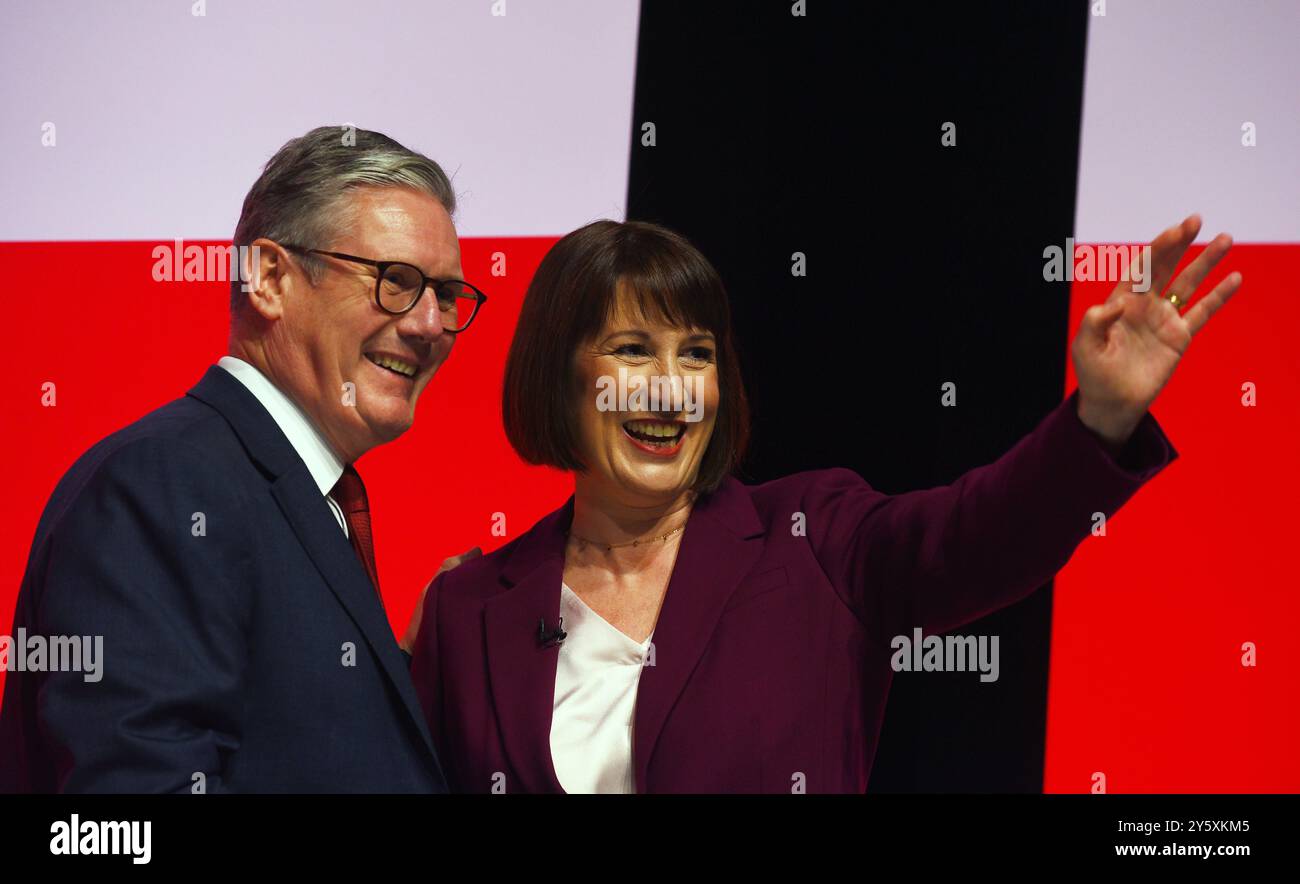 23rd September, 2024. Rachel Reeves, Chancellor of the Exchequer and ...
