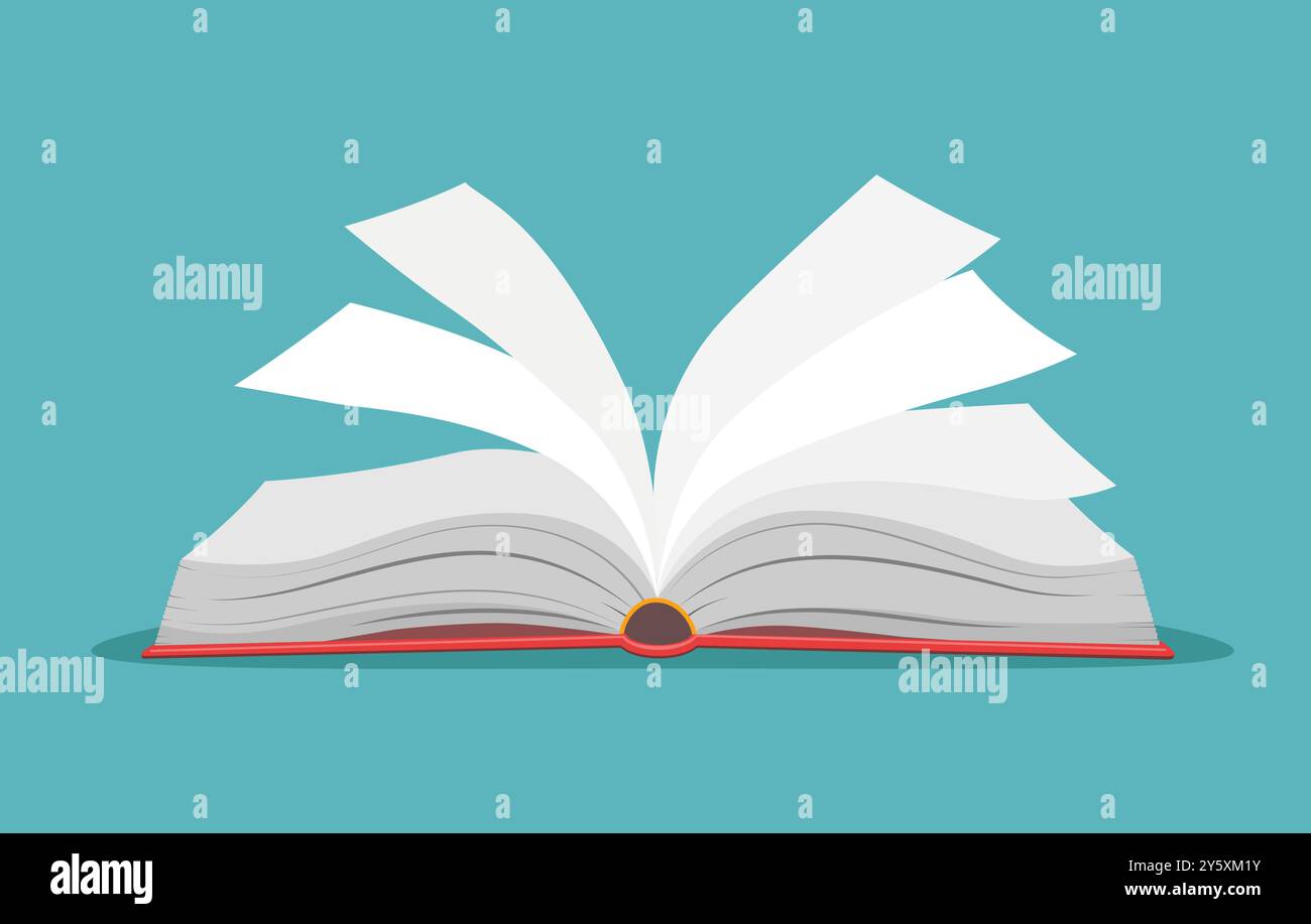 Pages novel Stock Vector Images - Alamy