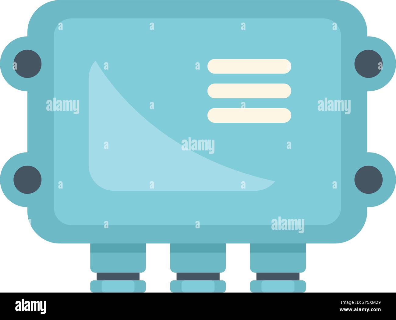 Electric fuse box connecting wires for safety control panel, overload ...