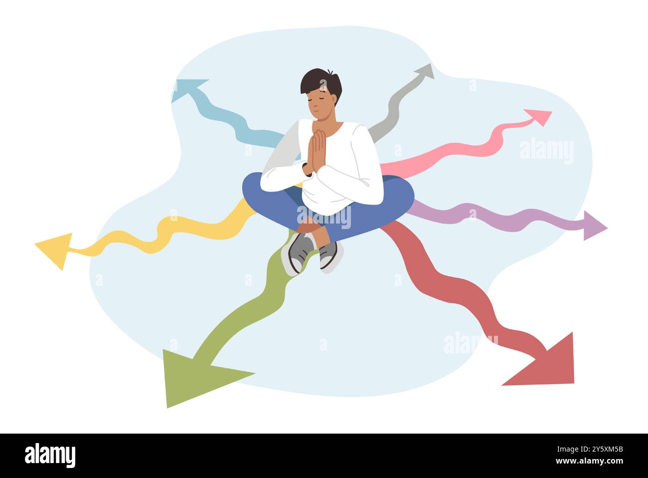 Prayer pathway Stock Vector Images - Alamy