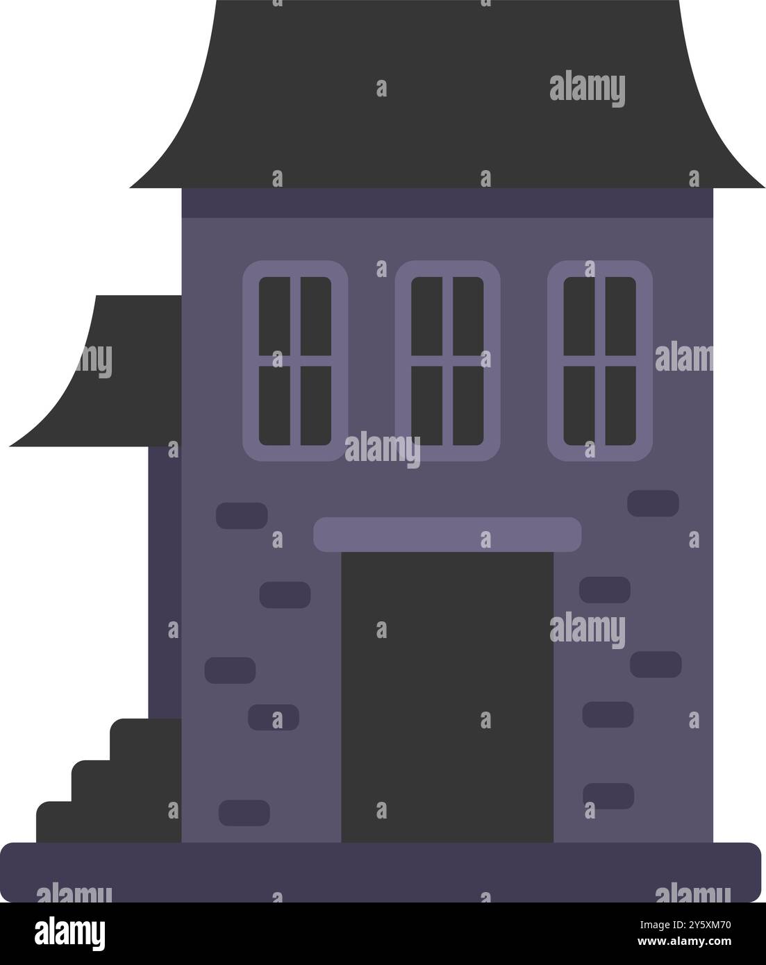 Haunted estate Cut Out Stock Images & Pictures - Alamy