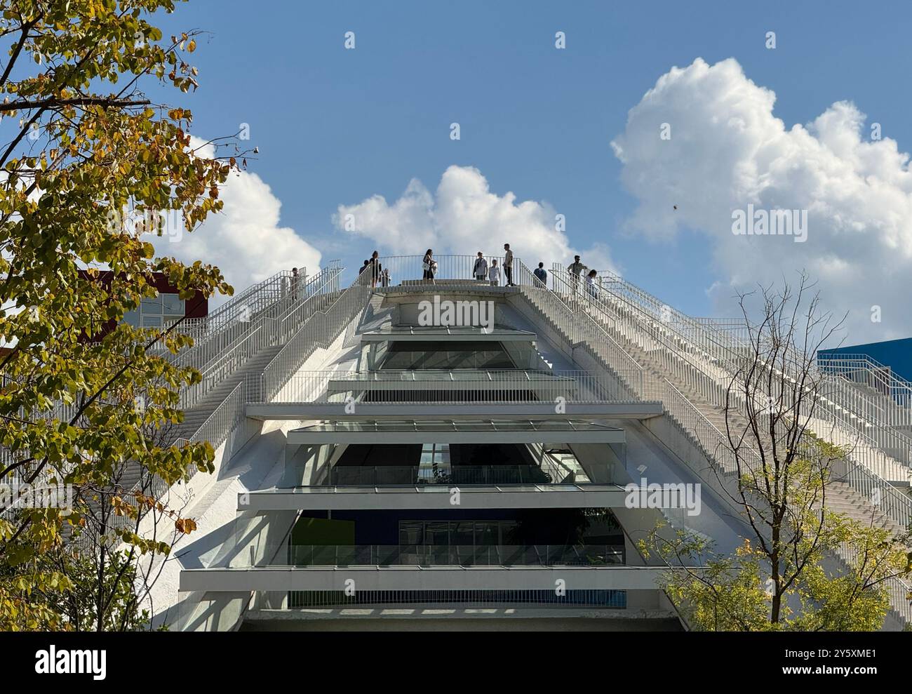 Tirana, Tirana, Albania. 23rd Sep, 2024. The Pyramid of Tirana, a ...