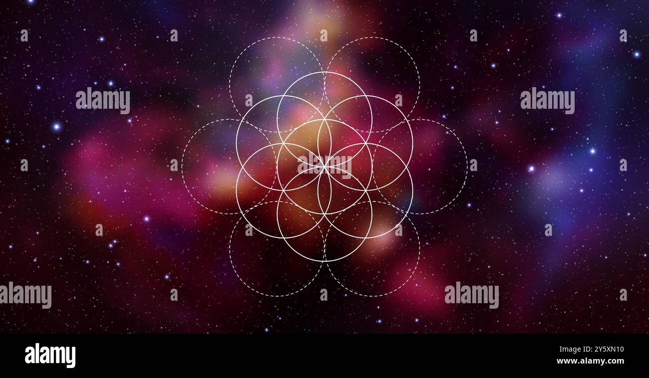 Mystical sacred geometry vector symbol. Spirituality, harmony Stock ...