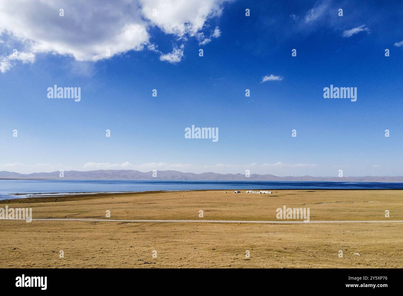 Kyrgyzstan, Son-Kul lake Stock Photo - Alamy