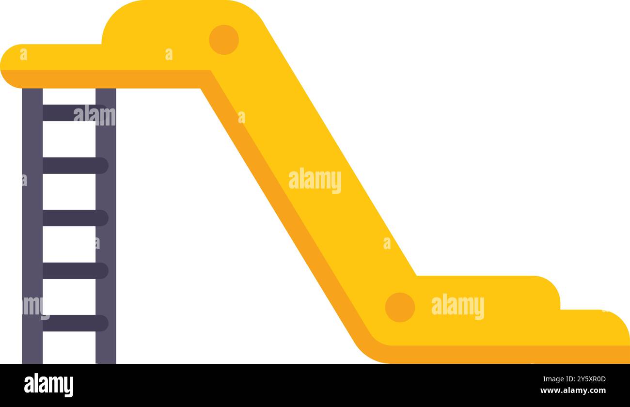Kids on a slide Stock Vector Images - Alamy